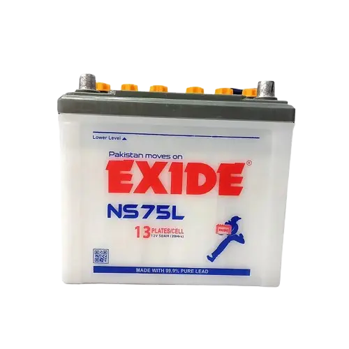 Exide NS75L Battery 50Ah | PakVolt